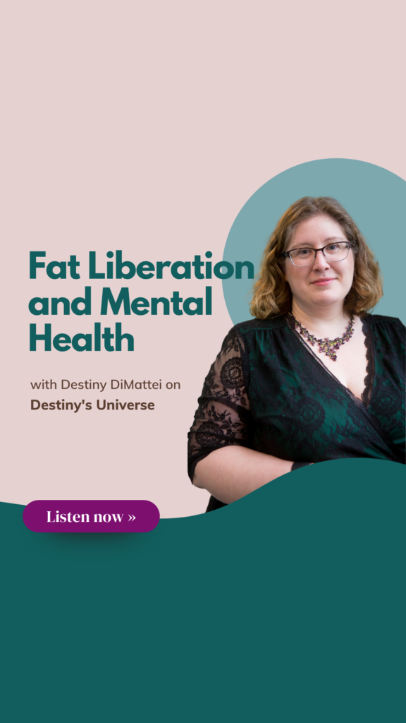 {Podcast Month} Destiny’s Universe with Destiny DiMattei: Fat ...