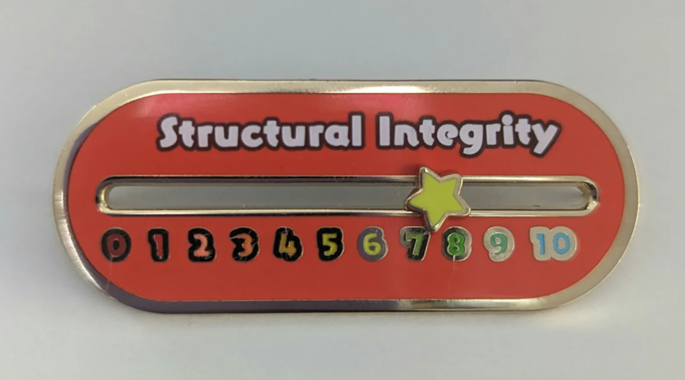 Structural Integrity Sliding Scale Pin - Body Liberation Photos & Stock
